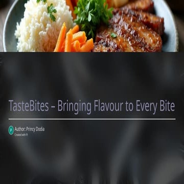TasteBites – Bringing Flavour... (1).pptx