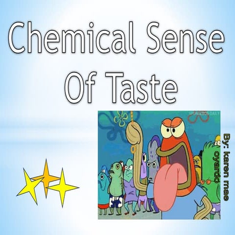 Sense Organ: Tongue | PPTX