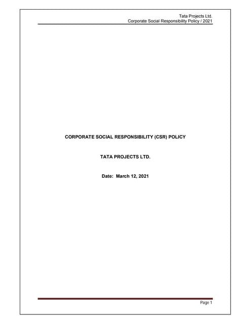 Csr projects-2021-22 | PDF