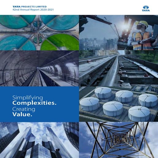 Tata Projects Ltd. | 42nd annual report 2020-21 | PDF | Construction ...