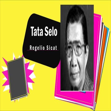 Tata-Selo-1.pdf Pinahirapan dahil sa kahirapan | PDF
