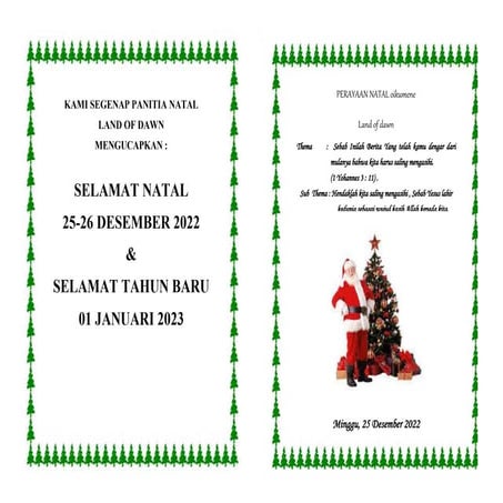 Tertib acara perayaan_natal_bersama_tema | DOCX