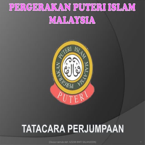 Pakaian seragam pandu puteri raja | PPTX