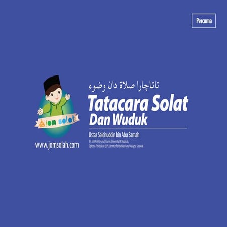 Tatacara solat dan wuduk | JomSolat | PDF