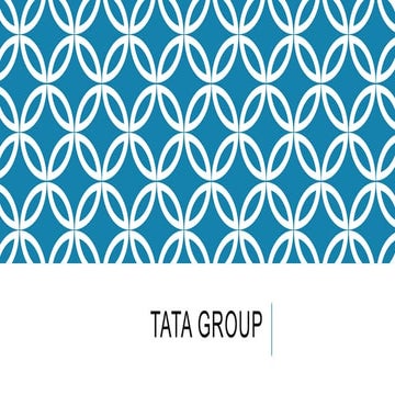 Tata group | PPTX