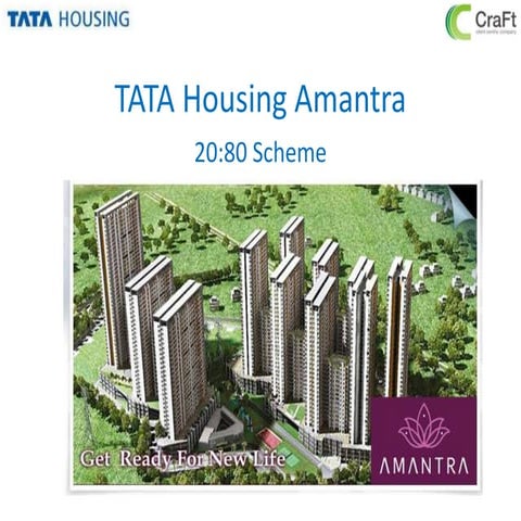 Tata housing kalyan tata amantra kalyan - craft property | PPTX