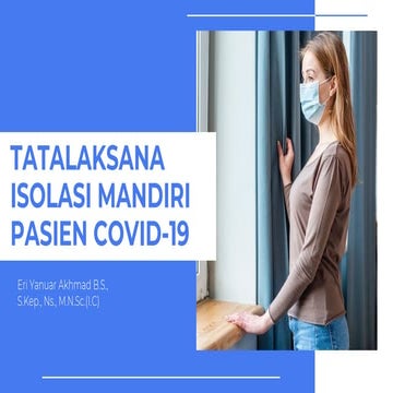 Tatalaksana Isolasi Mandiri Pasien COVID-19 | PDF