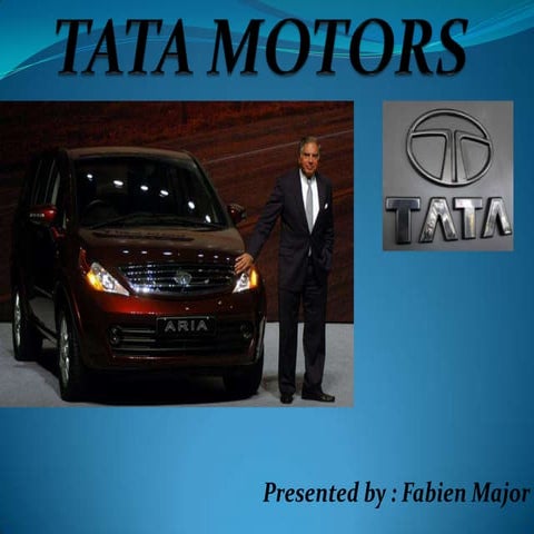 Tata motors | PPTX | Automotive Industry | Industries