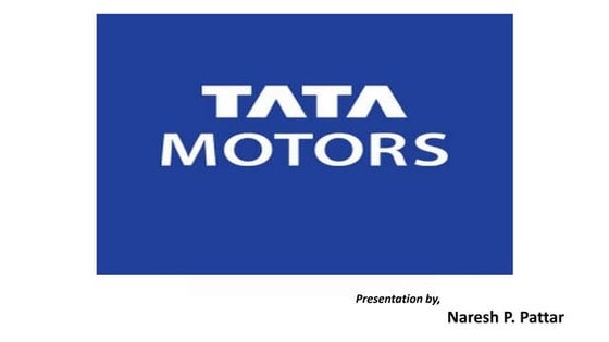 TATA MOTORS presentation (STRATEGIC MANAGEMENT) | PPT