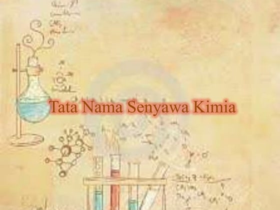 TATA NAMA SENYAWA KIMIA - MATERI KELAS X | PPTX
