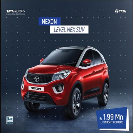 Tata Nexon Price, Features & Specifications - Tata Motors in Srilanka | PDF