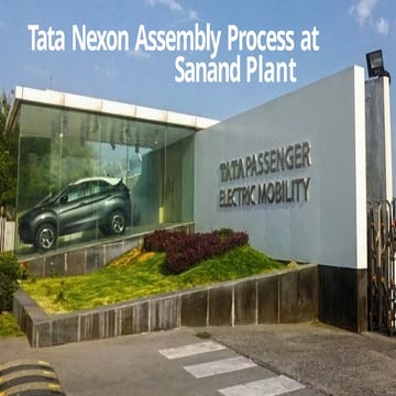 Car assembly plant facility planning | PPTX