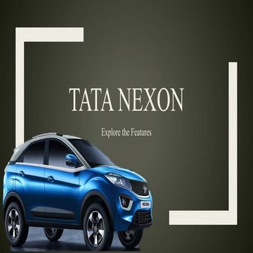 Tata Nexon Features | PPT