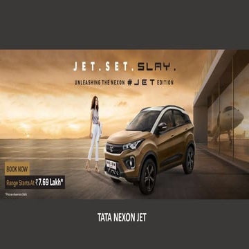 Tata Nexon Jet Features | PPTX
