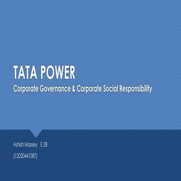 Tata power | PPTX
