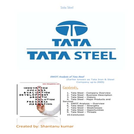 Tata steel | DOCX