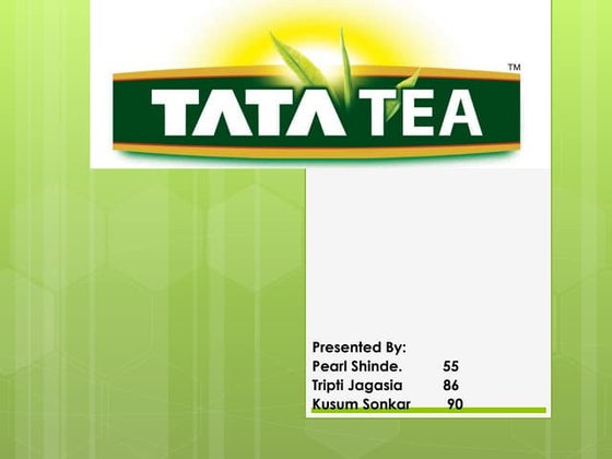 Tata Tea | PPT