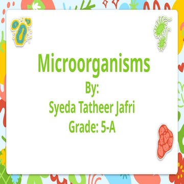 science PPT on microorganisms for grade 5.pptx