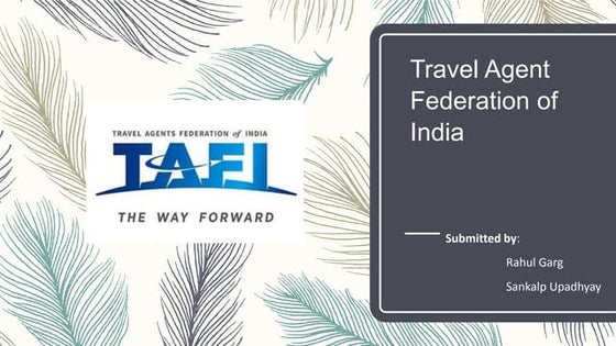 NOTES ON TAAI ,TAFI AND IATO | PPTX