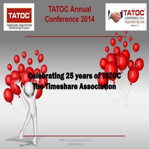 TATOC, the Timeshare Association, celebrates 25th anniversary by Harry ...