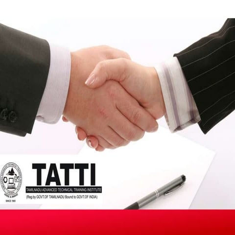 Tatti presentation | PPTX | Vocational Training | Careers