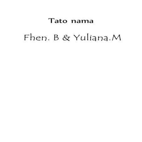 Ta t to nama vhen | DOCX