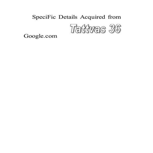 Tattvas 36 @google.com | DOCX