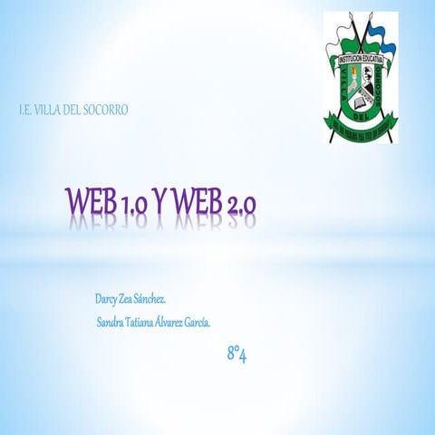WEB 1.0 Y WEB 2.0 | PPTX