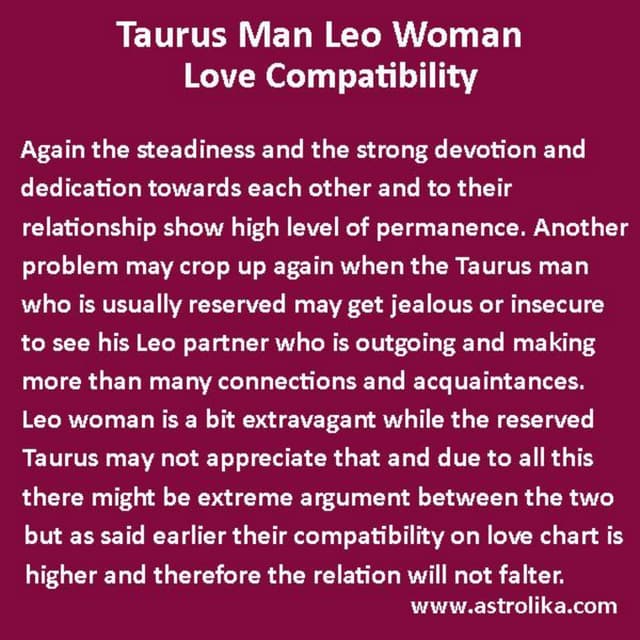 Taurus Characteristics Male