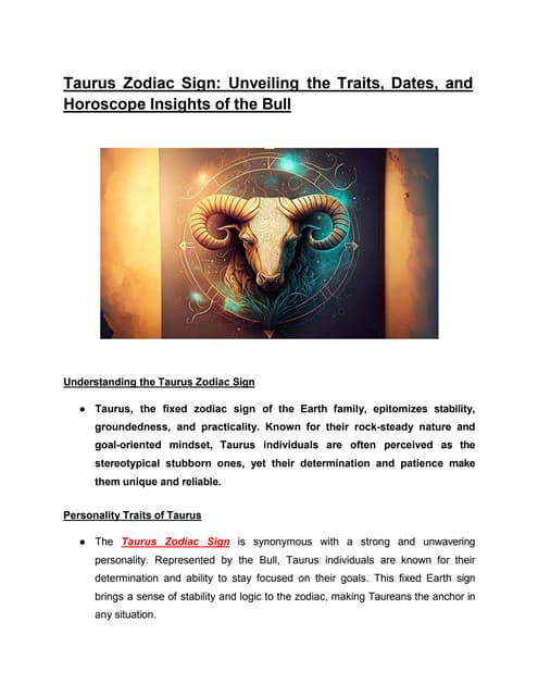 About Capricorn zodiac sign - Infographic | PDF | Astrology | Religion ...