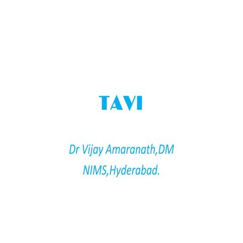TAVI | PPT