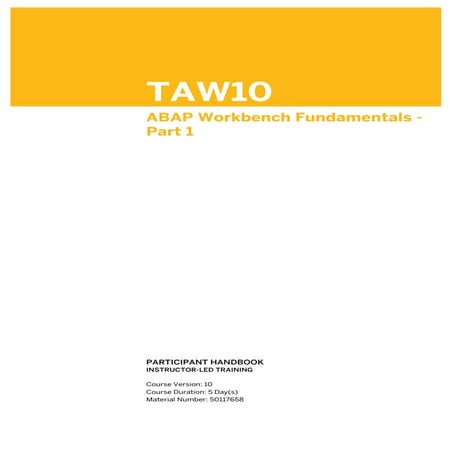 Taw10 1 en_col10_ilt_fv_part_a4 | PDF
