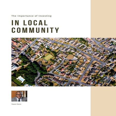 The Importance of Investing in Local Community | PDF