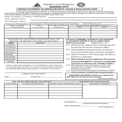 Tax declaration-form-2021 | PDF