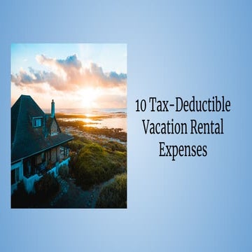 Tax deductible expenses | PDF