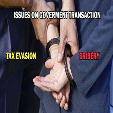 TAX EVASION AND BRIBERY report by Richard Pinpin and Denmrk Ermitanio.pptx
