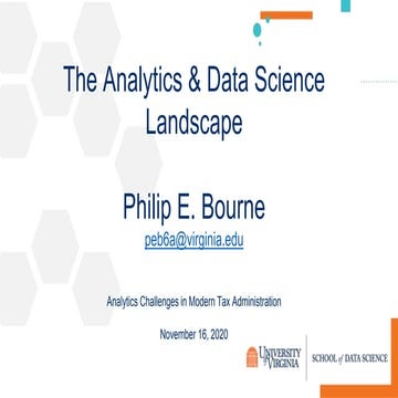 The Analytics And Data Science Landscape Pptx Computing