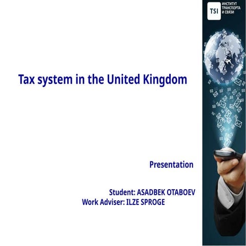 Tax and Taxation in the United Kingdom[2024] | PPTX