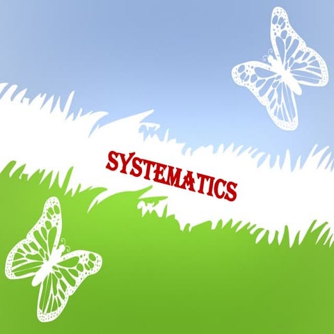 Taxonomy and Systematics: Classification and Diversity of Insects.pptx