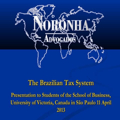 Taxation in Brazil | PPT