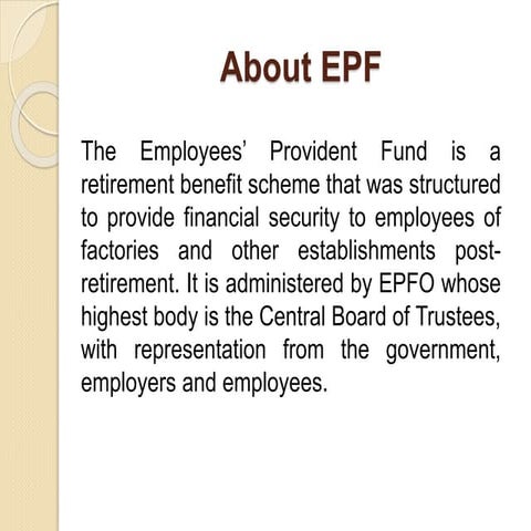 Taxation on EPF | PPT