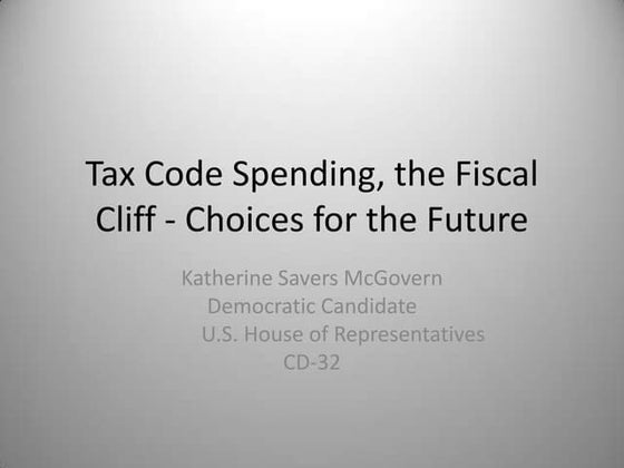 Fiscal cliff jnap_8-1-12 | PDF | Business Accounting & Finance | Business