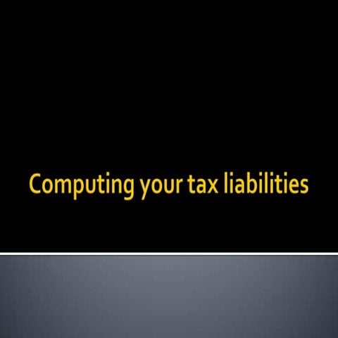 Ppt presentation on income tax | PPTX