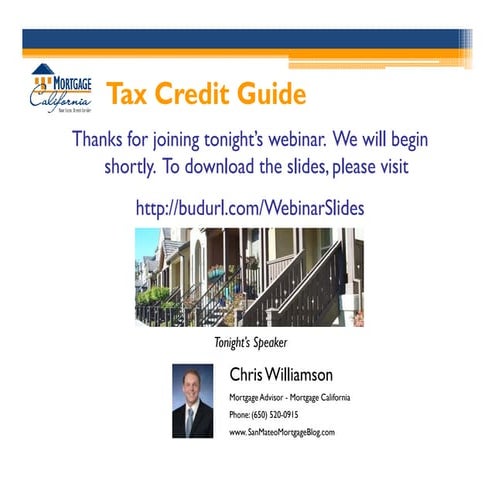 Guide to the Extended and Expanded Tax Credit | PDF