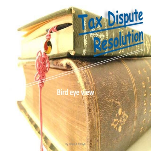 Tax dispute resolution | PPTX