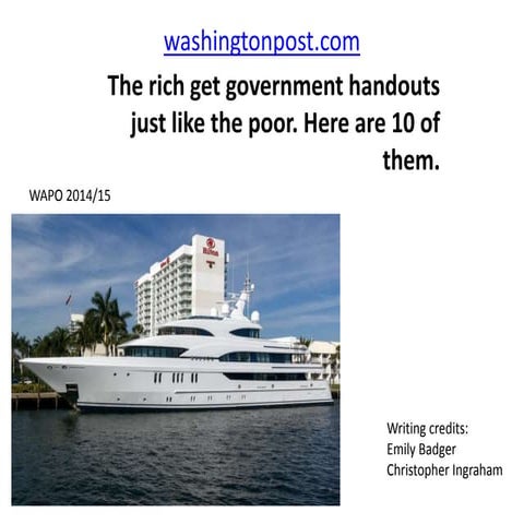 Tax dodge for rich | PPTX