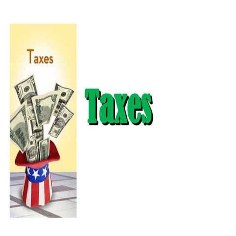 Taxes | PPT