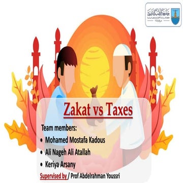 Taxes Vs. Zakat | PPTX