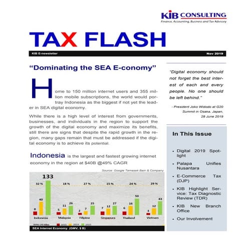 Tax flash nov 19 | PDF