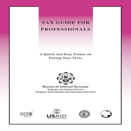 Job aid for taxpayers how to use the e bir-forms package | PDF